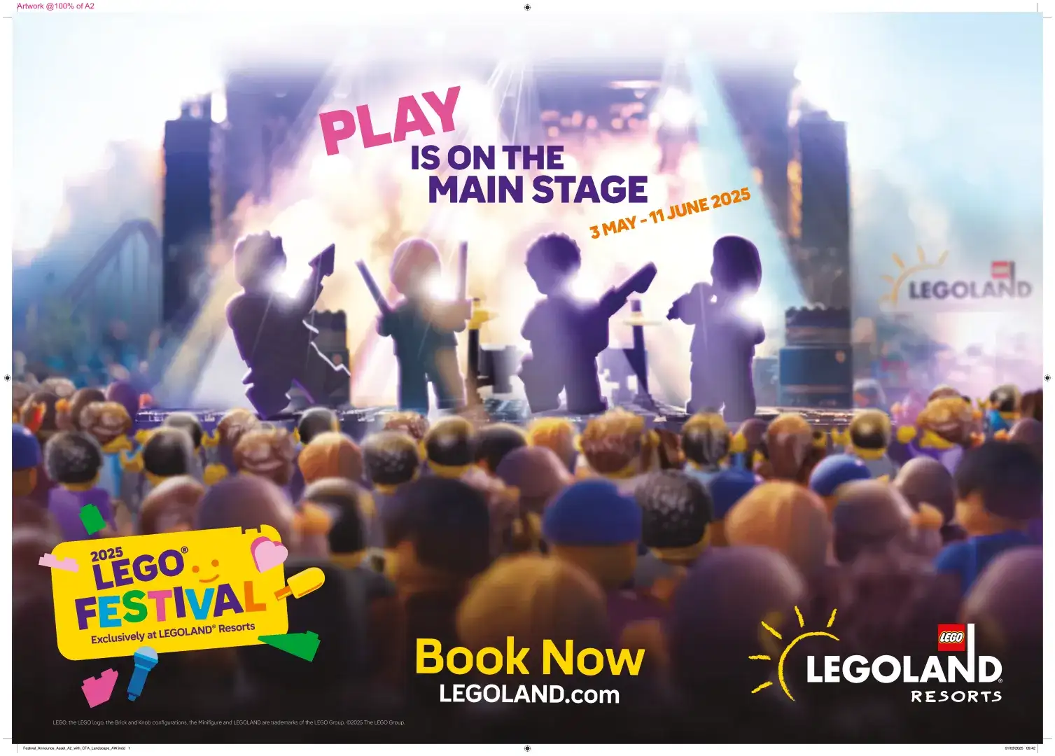 A giant LEGO festival is coming to all LEGOLAND Parks in 2025 ...