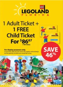 LEGOLAND Discount Tickets - Kids Go Free to LEGOLAND » LEGOLAND in Florida